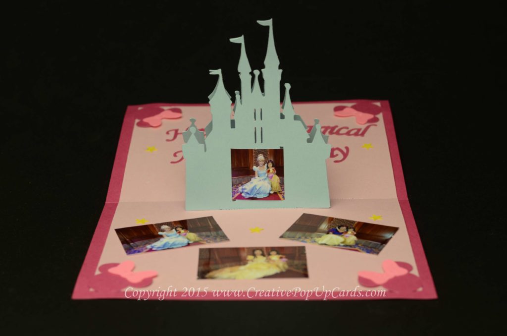 Castle Pop Up Card Template - Creative Pop Up Cards