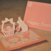 Easter Bunny and Basket Pop Up Card Template - Creative Pop Up Cards
