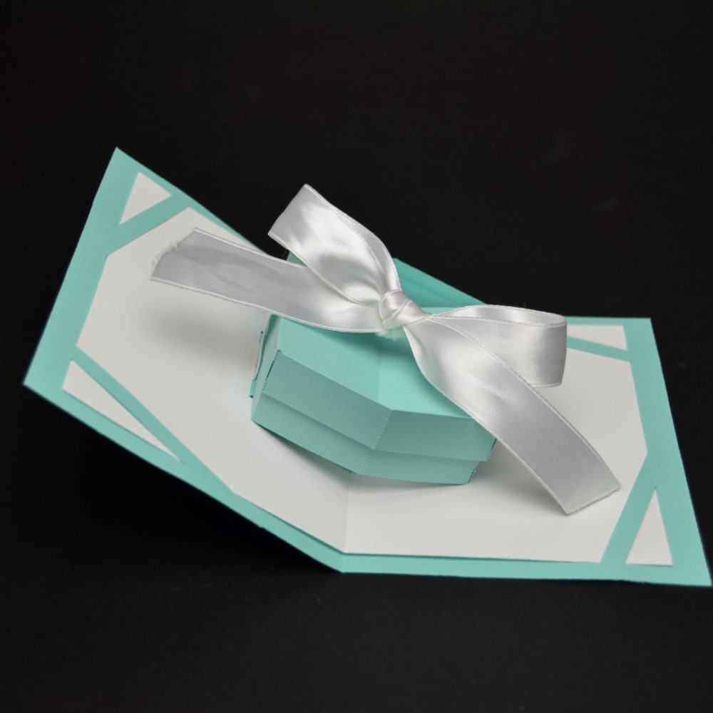 Gift Box Pop Up Card Template - Creative Pop Up Cards