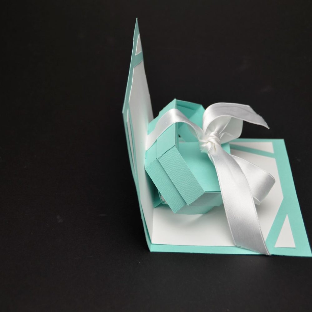 Gift Box Pop Up Card Template - Creative Pop Up Cards