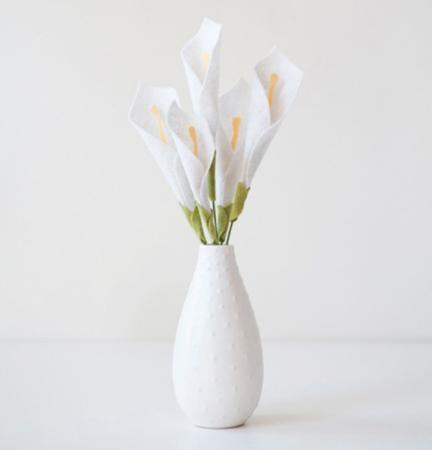 Paper Calla Lily Flower: Collection Of The Best Handmade DIY Tutorials ...
