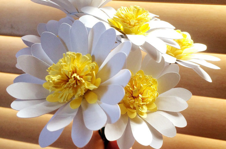 Paper Daisy Flower: Collection Of The Best Handmade DIY Tutorials ...