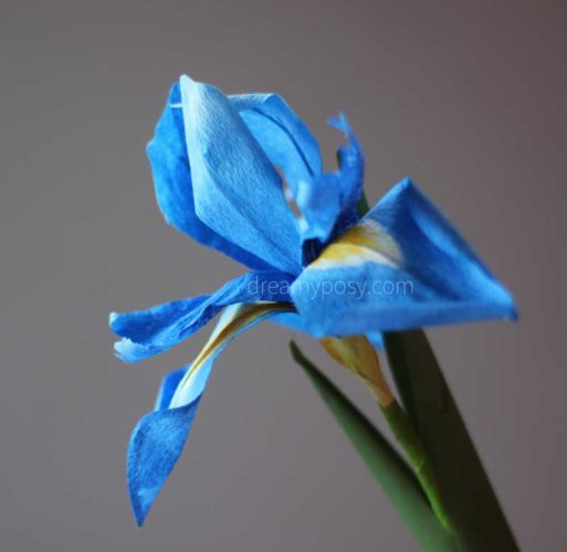 Paper Iris Flower: Collection Of The Best Handmade DIY Tutorials ...