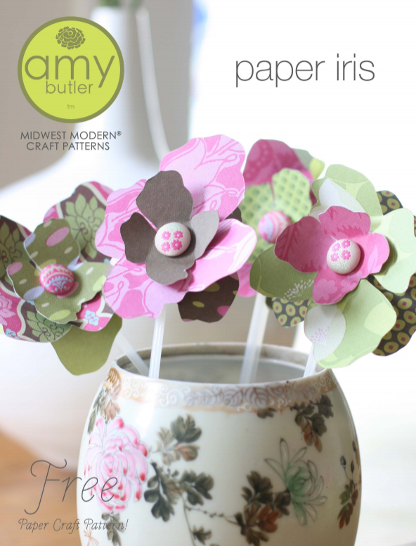 Paper Iris Flower: Collection Of The Best Handmade DIY Tutorials ...